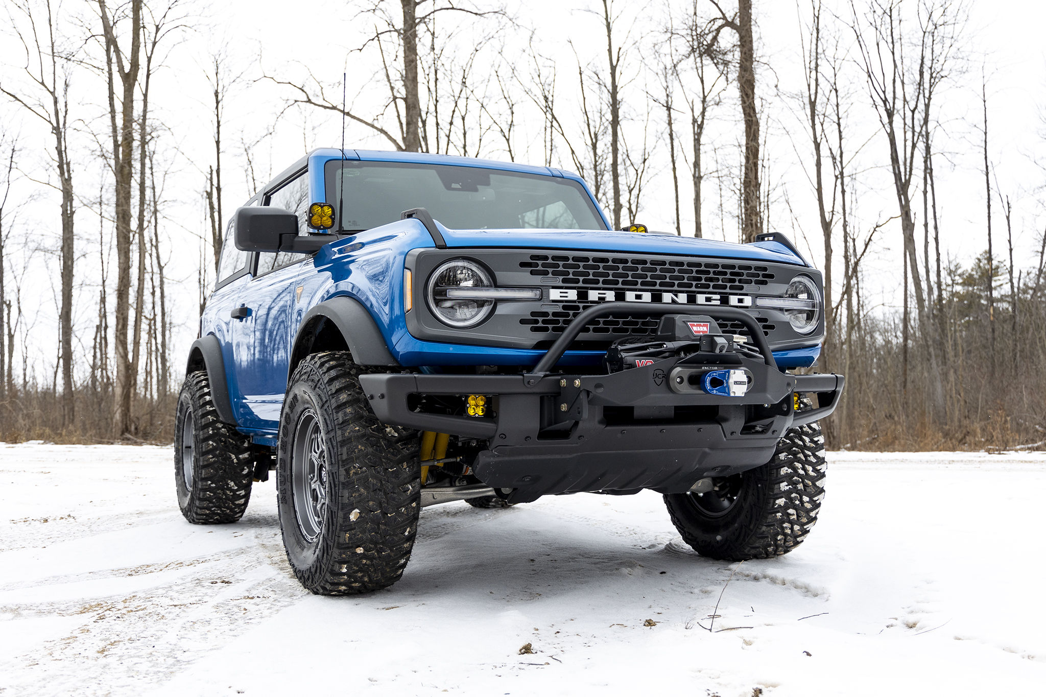 JcrOffroad: Bronco Front Camera Relocation Bracket | 6th Gen (2021+)