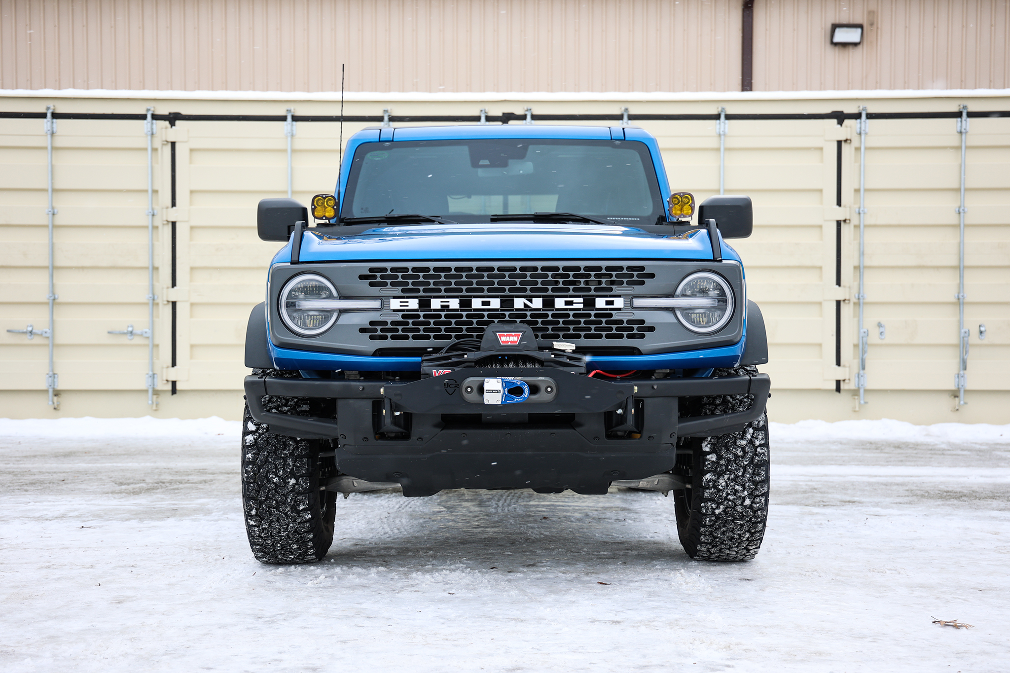 JcrOffroad: Bronco Winch Plate | 6th Gen (2021+) MOD Steel / Capable Bumper