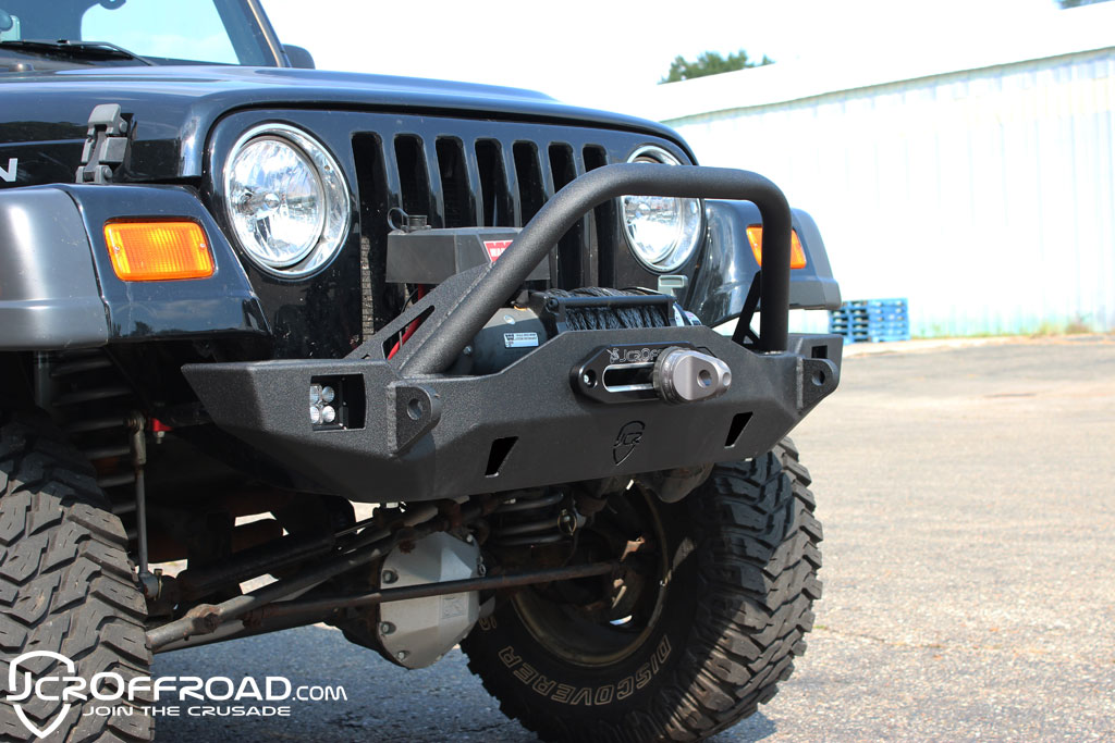 JcrOffroad: Wrangler Front Bumper | Crusader Mid-Width | Jeep TJ/LJ (97-06)
