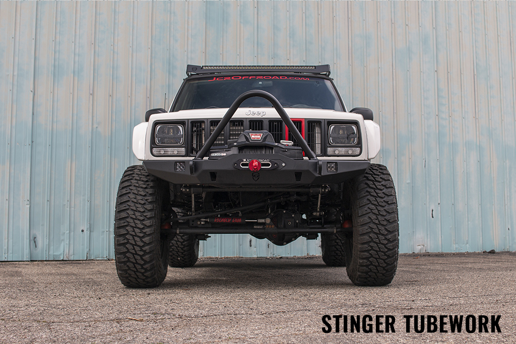 JcrOffroad: Jeep XJ Winch Bumper | Vanguard PreRunner | Cherokee (84-01)